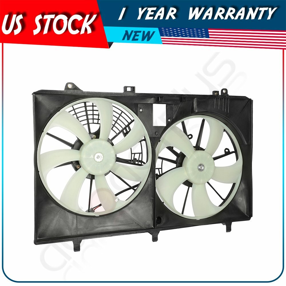 Radiator Condenser Fan Assembly For 2011 2012 2013 2014 2015 2016 ...