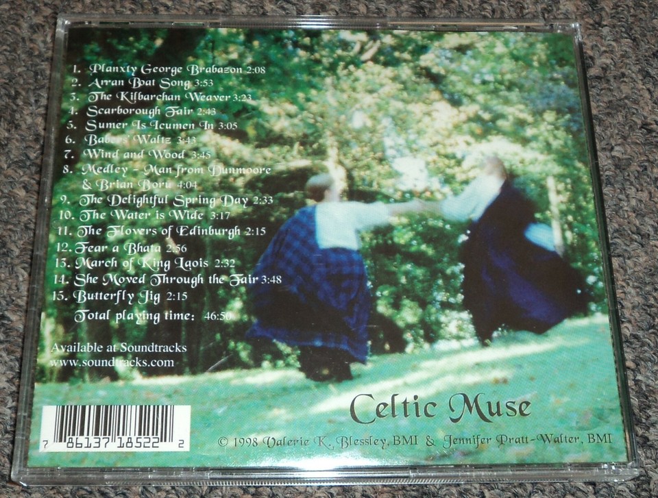 Celtic Muse Wind And Wood Valerie Blessley Jennifer Pratt-Walter 1998 ...