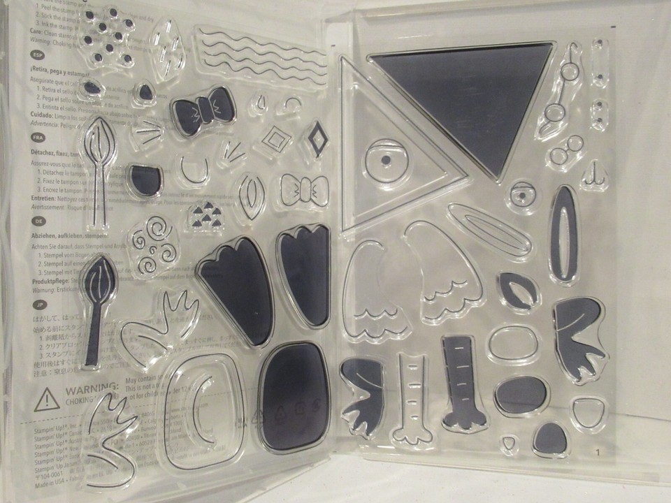 Stampin Up PLAYFUL PALS Stamps & PYRAMID PALS Thinlits Dies NEW Frog ...