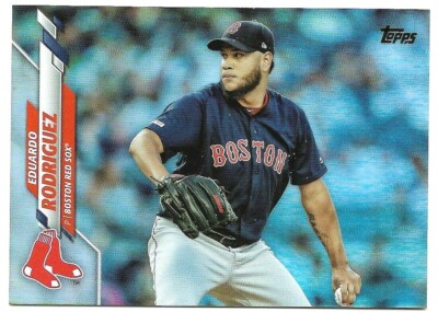 Eduardo Rodriguez 2020 Topps Rainbow Foil #321 Boston Red Sox Parallel ...