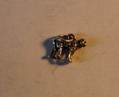 Sterling Silver Cheetah Charm | eBay