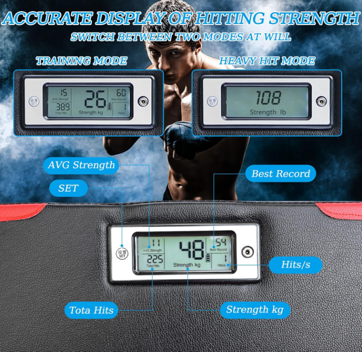 Boxing Force Meter INNOLIFE Boxing Force Measurement Device - Punch ...