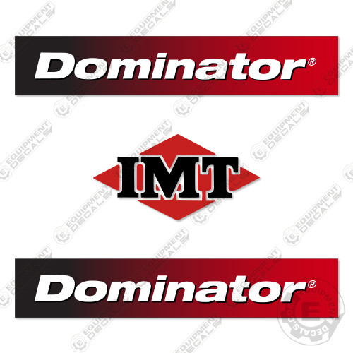 Fits IMT Crane Decals Dominator and Logo | eBay