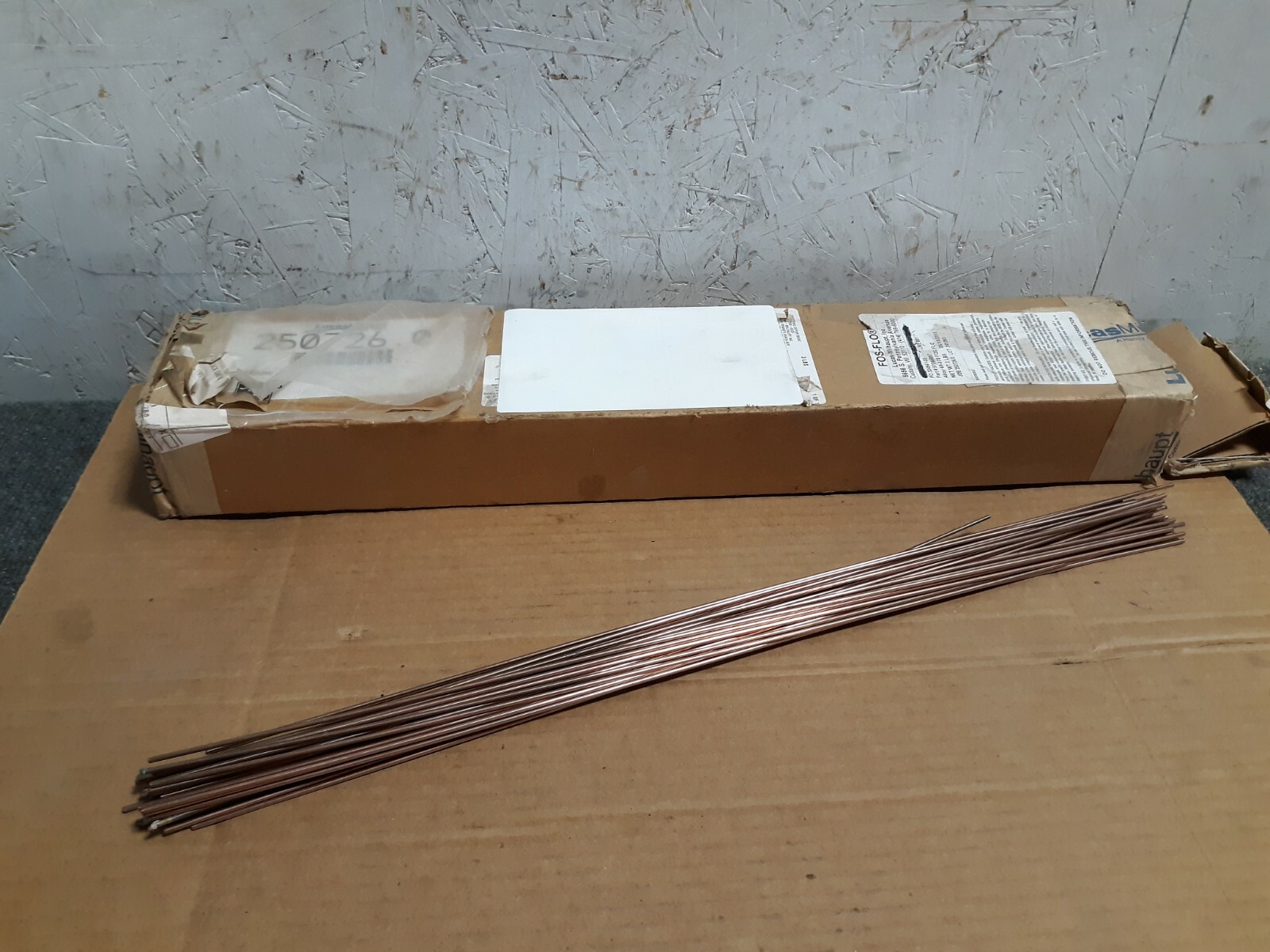 *25 OZ* FOS-FLO Brazing Rods 97046887 Alloy 69-070 P123 | eBay