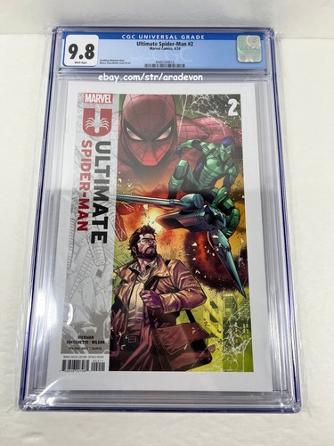 CGC 9.8 Marvel Comics Ultimate Spider-Man #2 Marco Checchetto Cover | eBay