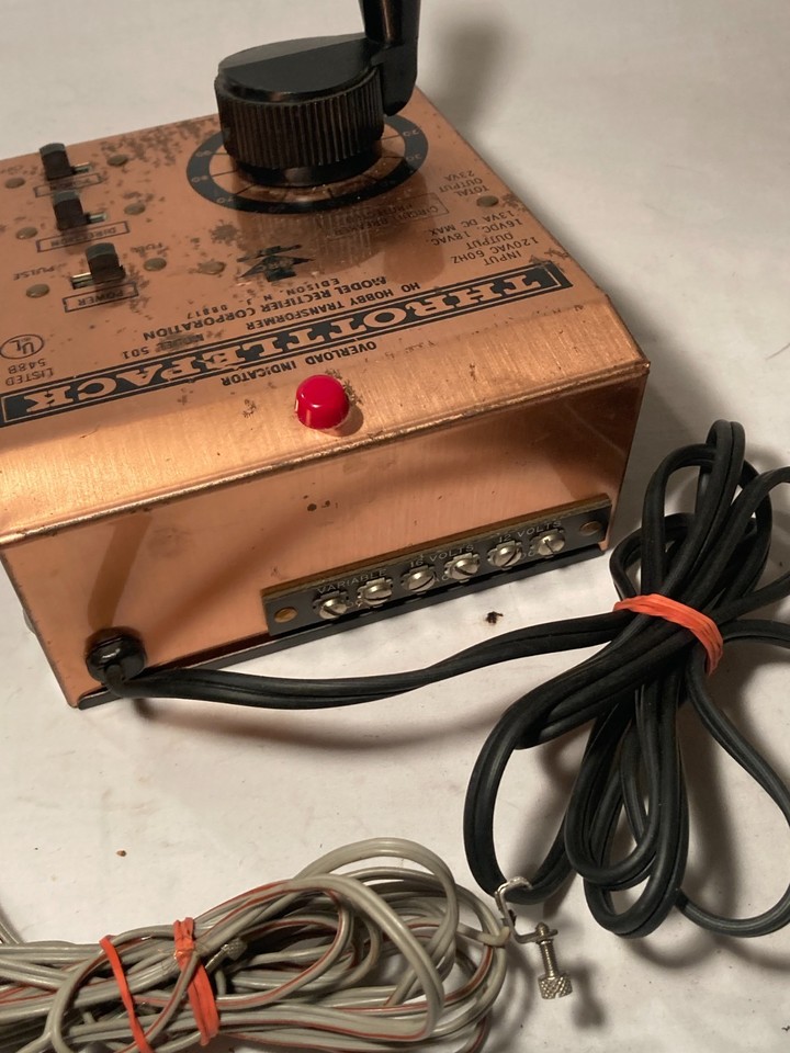 c1970s Throttlepack HO Train Transformer Model 501 Model Rectifier ...