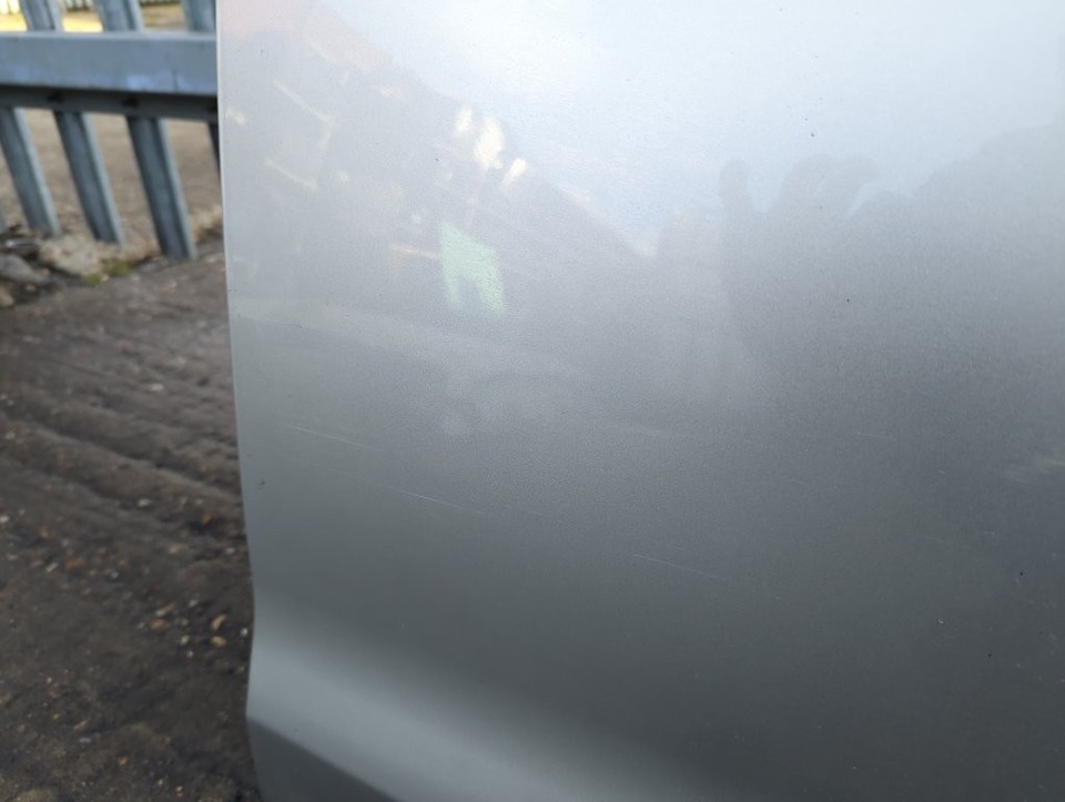 FORD FIESTA DOOR BARE (FRONT DRIVER RIGHT) MOON DUST SILVER 5 DOOR 2008 ...