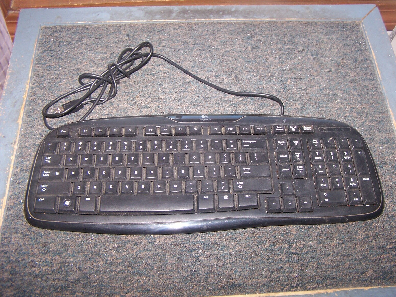 Logitech Classic Keyboard 200 USB Black Model 868017-0403 P/N SY953UK ...
