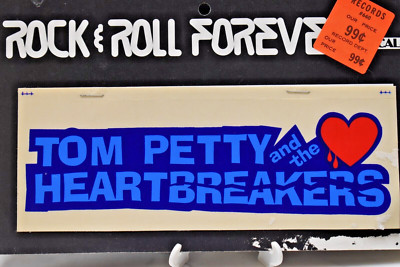 ROCK N ROLL FOREVER DECALS "TOM PETTY AND THE HEARTBREAKERS" | eBay