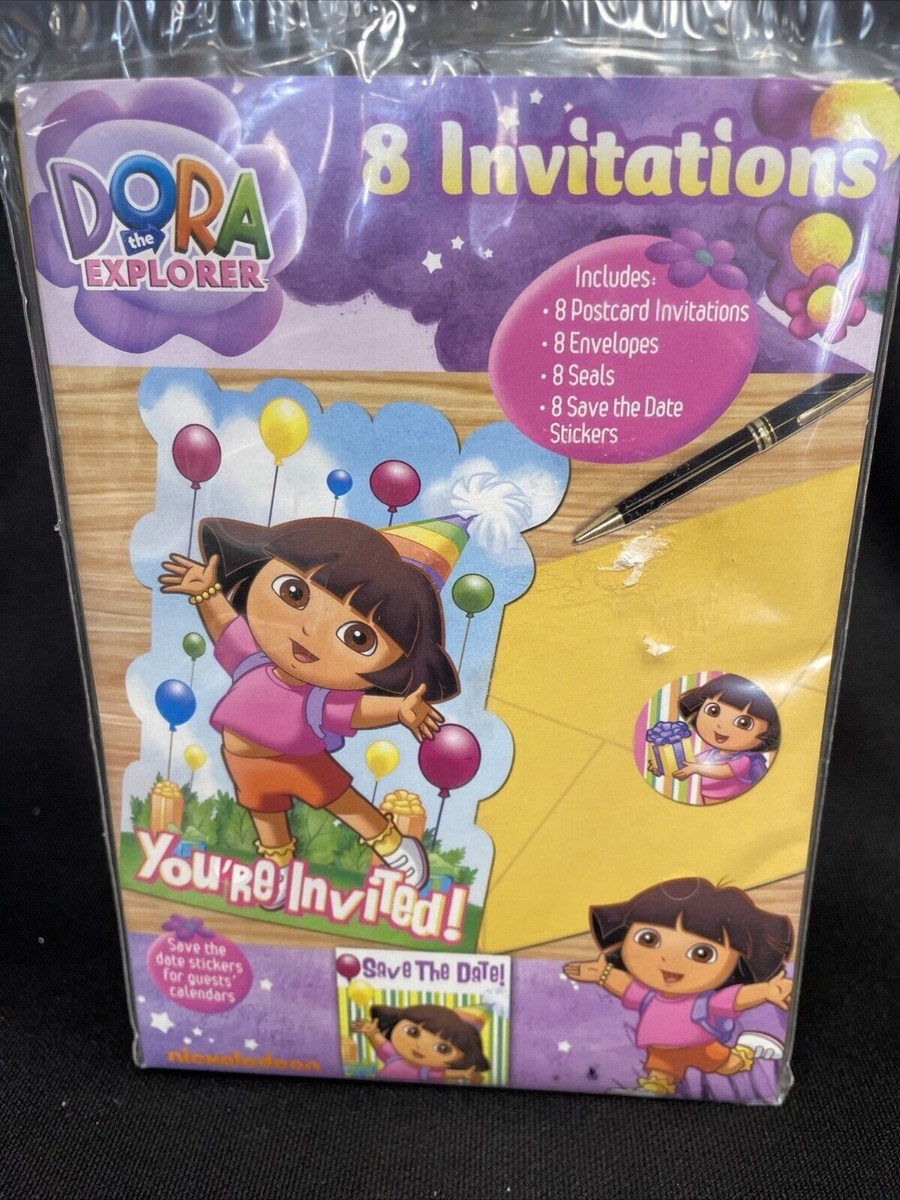 Dora Invitations Online Dora The Explorer Birthday Party – While