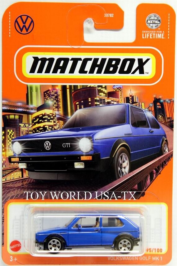 2024 Matchbox #95 MBX Metro Volkswagen Golf MK1 – Shahi Spices