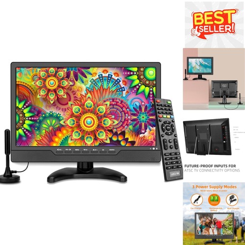 Lightweight 13.3-Inch Portable TV with HDMI Input - Take Entertainment ...