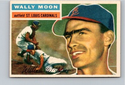 1956 TOPPS BASEBALL #55 WALLY MOON NRMT NR | eBay