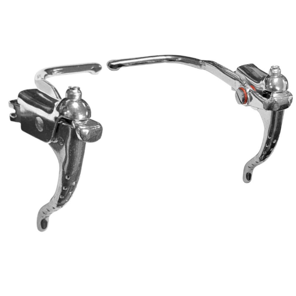 Double brake lever "suicide levers" cycle vintage classic bike set ...