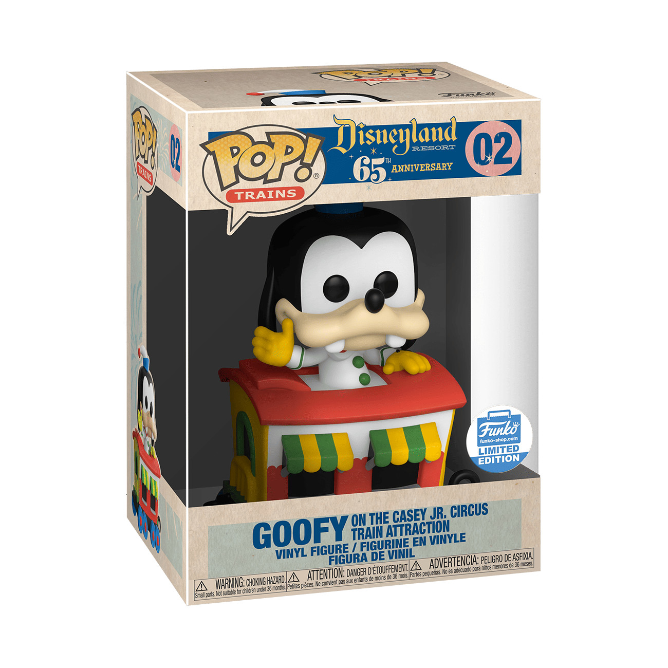 Funko Pop! Trains: Disney - Goofy on the Casey JR. Circus Train ...