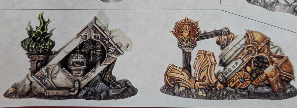 Skaven Desecrated Sigmarite Skaventide Terrain, Range Ruler AOS, GW | eBay