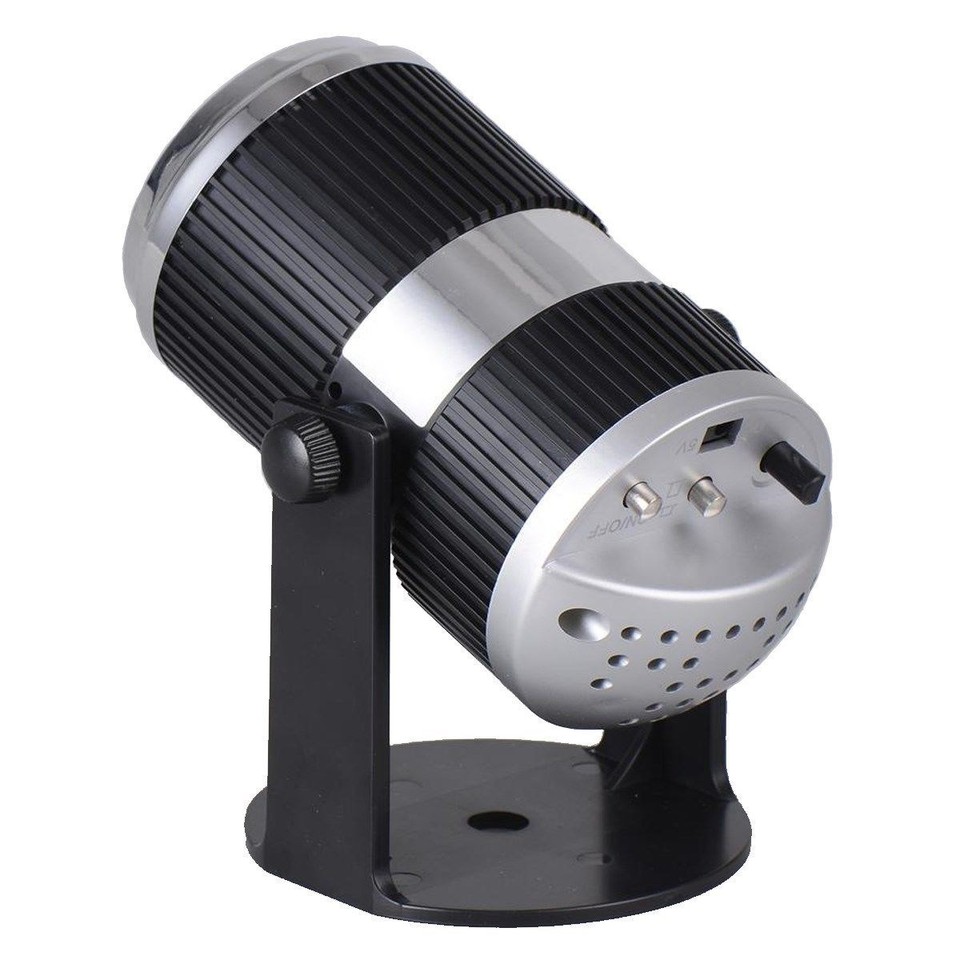 Mini LED Stage Light Projector With Animated Snowflakes | eBay