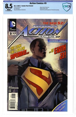 Action Comics #9 Ha Combo Variant CBCS 8.5 2012 21-239C6D6-001 | eBay