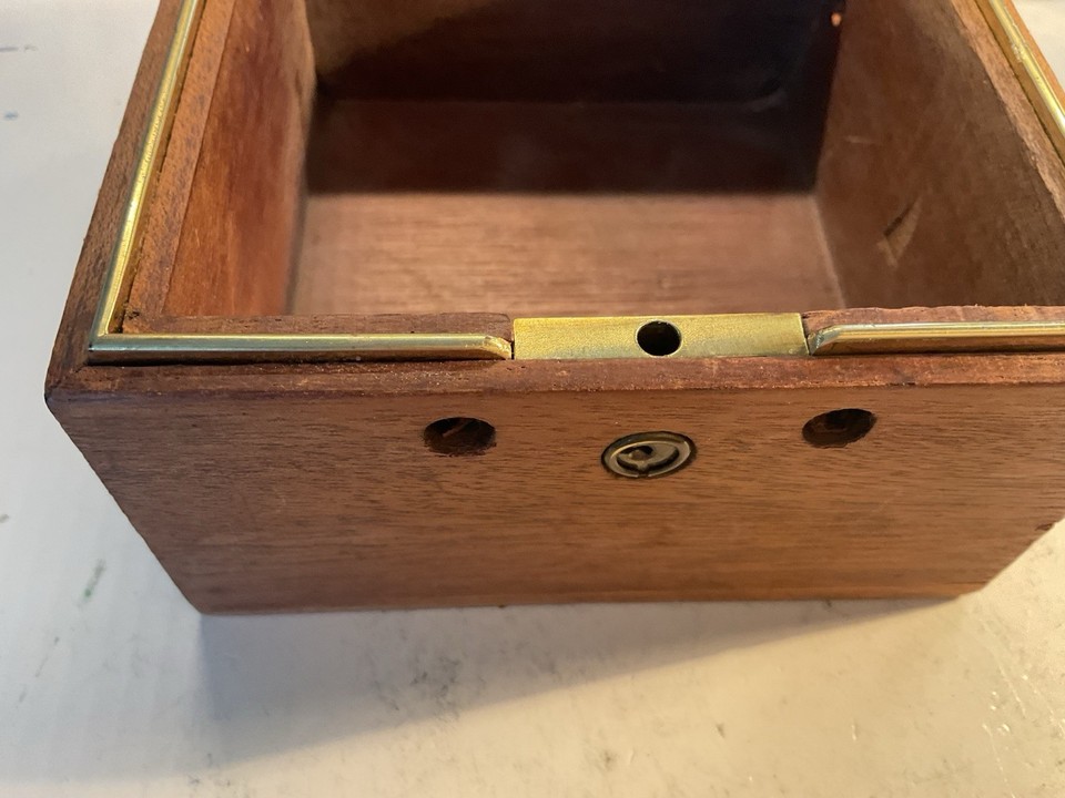 Elgin Marine Chronometer Box For Parts | eBay