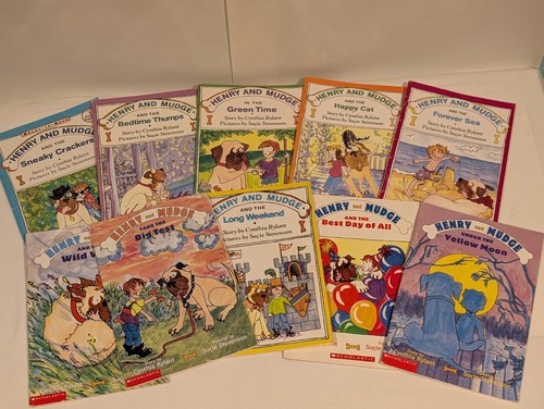Henry And Mudge Books Lot Of 10 By: Cynthia Rylant Chapter | eBay