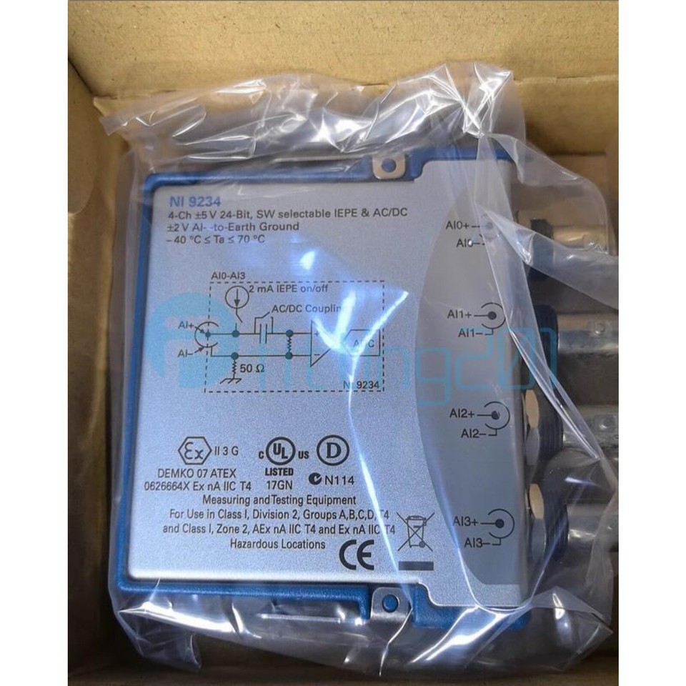 NEW National Instruments NI9234 NI-9234 C Series Sound / Vibration ...