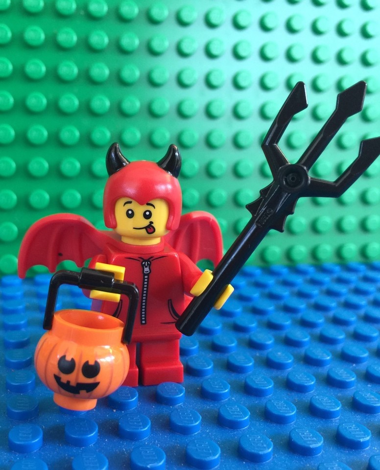 Lego 71013 series 16 CUTE LITTLE DEVIL Minifigures City Halloween Town ...