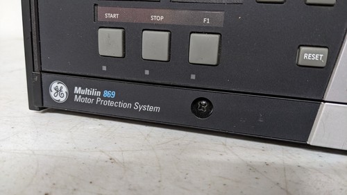 GE Multilin 869 Motor Protection System 869-EP5NNG5HRRANNGSPBB1ECWBN | eBay