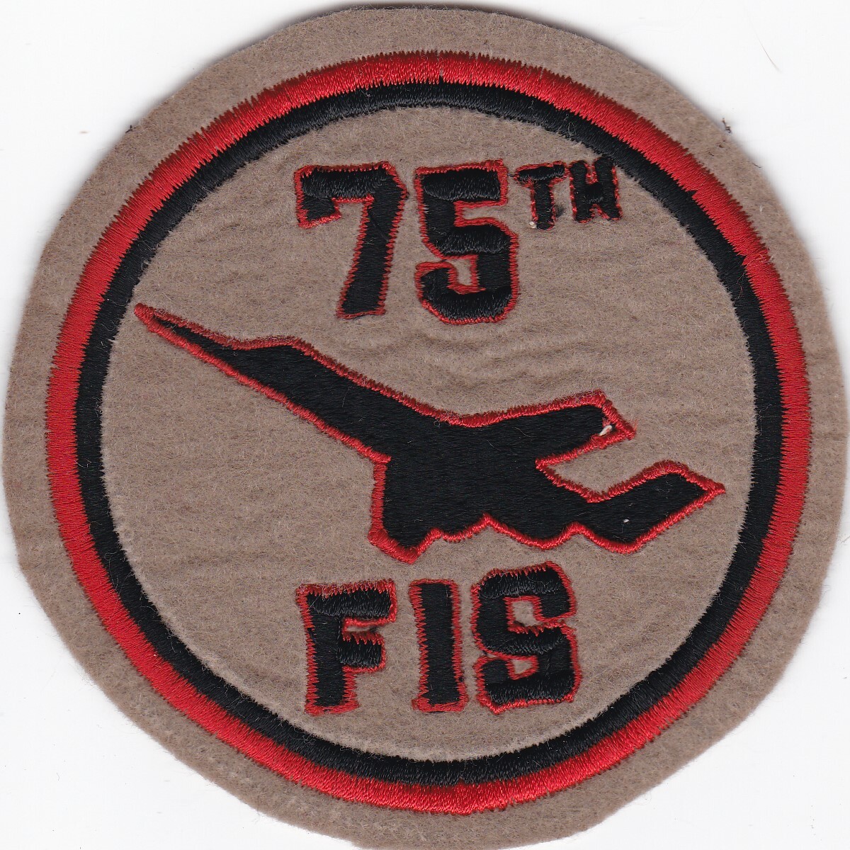 USAF 75th Fighter Interceptor Squadron Patch S-11 | eBay