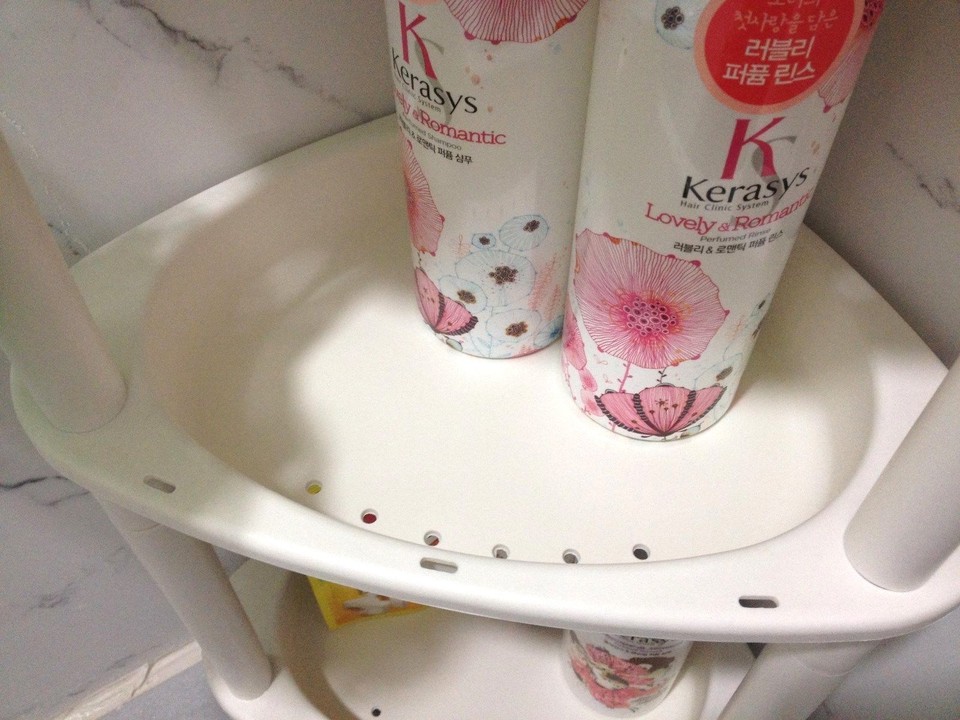 3Layers Corner Shelf Stand Shampoo Storage Rack for Bathroom, Made in ...