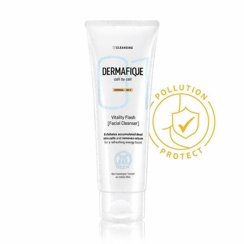 Dermafique Vitality Flash Facial Cleanser 100ml | eBay