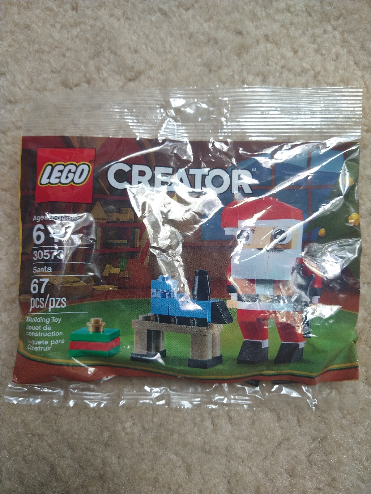 Lego Creator 30573 Santa Claus 67 Pieces in Sealed Polybag | eBay