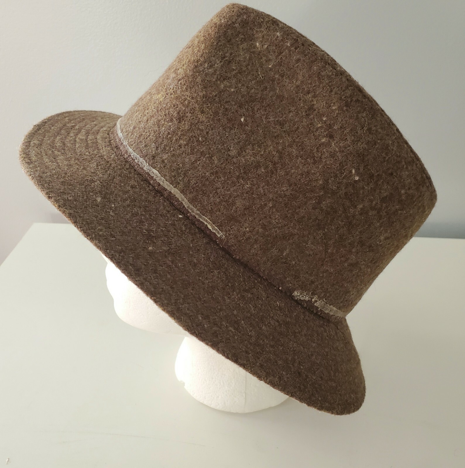 Men's Totes Vintage Brown Wool Hat - Gem