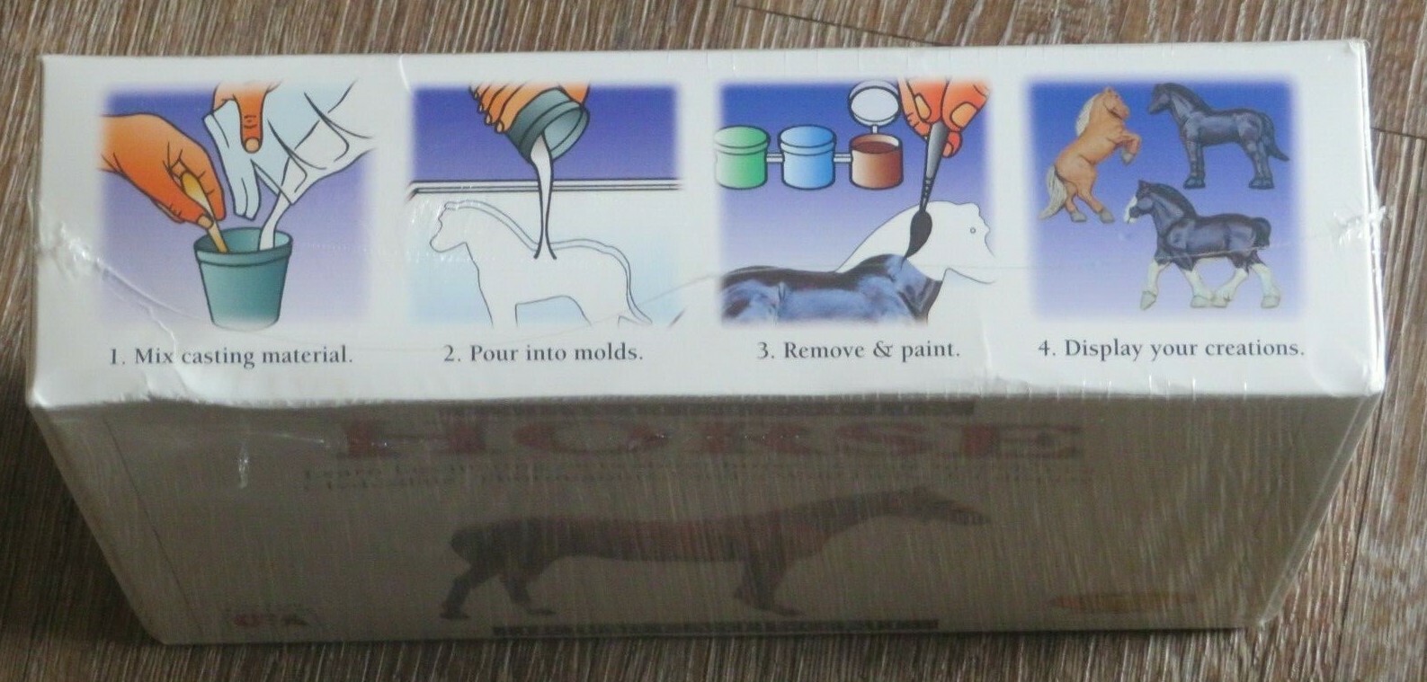 Eyewitness Kits Horse Casting Kit Clydesdale Thoroughbred & Wild Horse ...