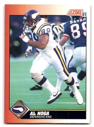 Al Noga 1991 Score #199 Minnesota Vikings FOOTBALL | eBay