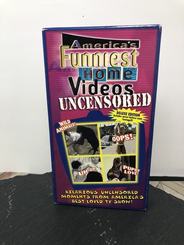 Americas Funniest Home Videos - Uncensored (VHS, 1999) | eBay