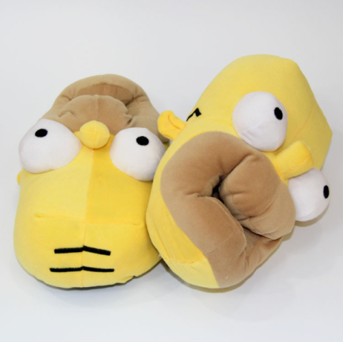 New Men's Homer Novelty Slippers Cartoon Head Shape Simpson 3D Size 7 ...