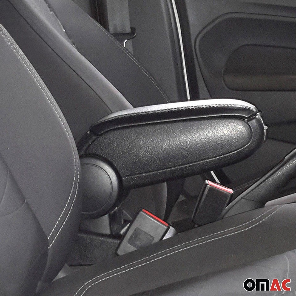 Black Center Console Armrest for Nissan Juke 2011-2017 Sliding PU ...