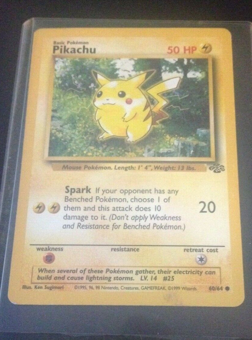 Pokemon Pikachu 60/64 For Sale - MAVIN