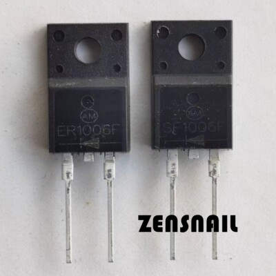 5PCS ER1006F Fast Recovery Diode 600V 10A TO-220F-2 NEW | eBay