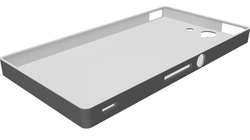 Protective Case for Sony Xperia Z - Custom Fit Slim Profile Phone Cover ...