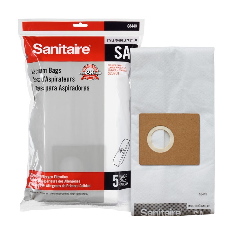 New SANITAIRE Style SA 68440 Premium Allergen Vacuum Filter Bags SC3700 ...