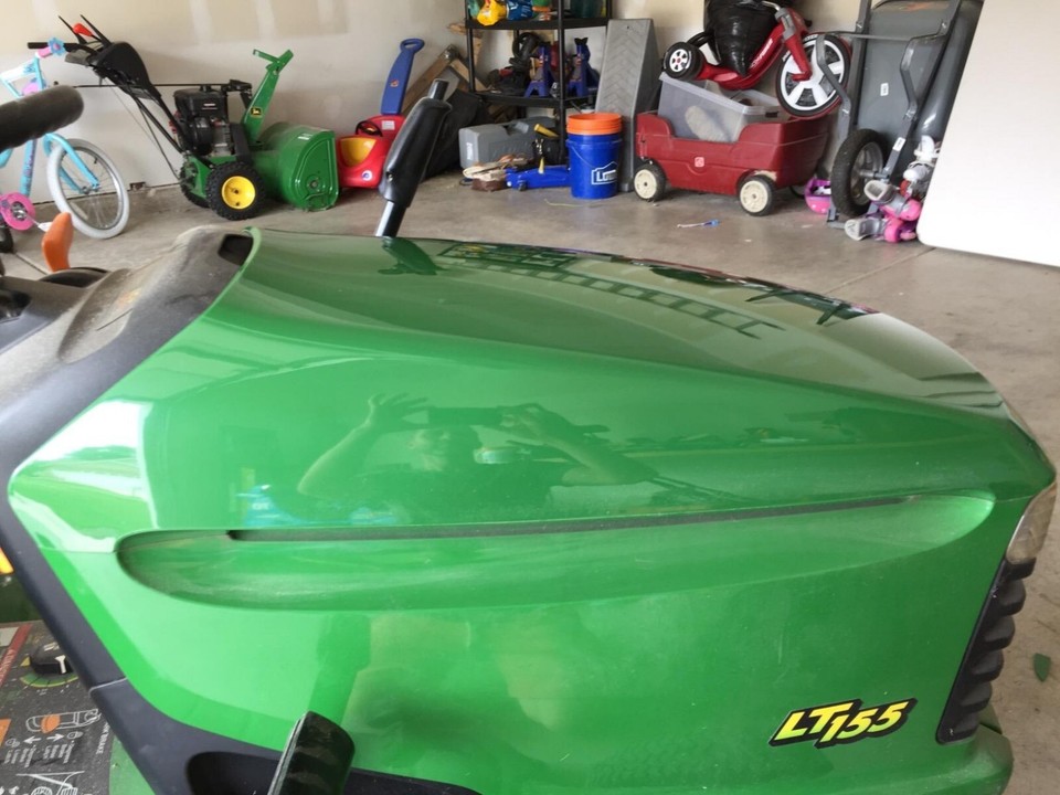 Upper Hood for John Deere Lawn Tractor Mower LT133/150/155/160/166/170 ...