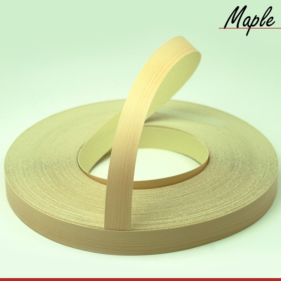 Furniture Edging Tape Iron On Pre Glued Melamine Strips Veneer Real ...