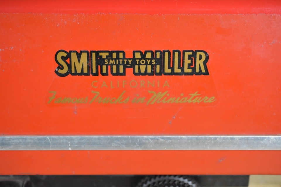 VINTAGE SMITH MILLER SMITH TOYS MACK VAN CALIFORNIA FAMOUS TRUCKS IN ...