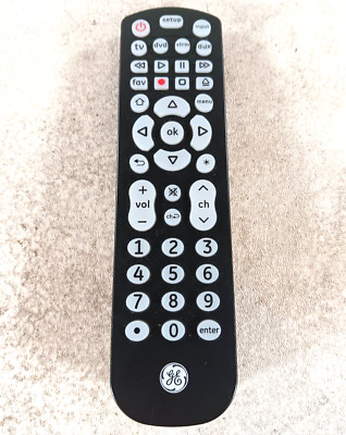 GE CL4 Universal Remote Control 37607 | eBay
