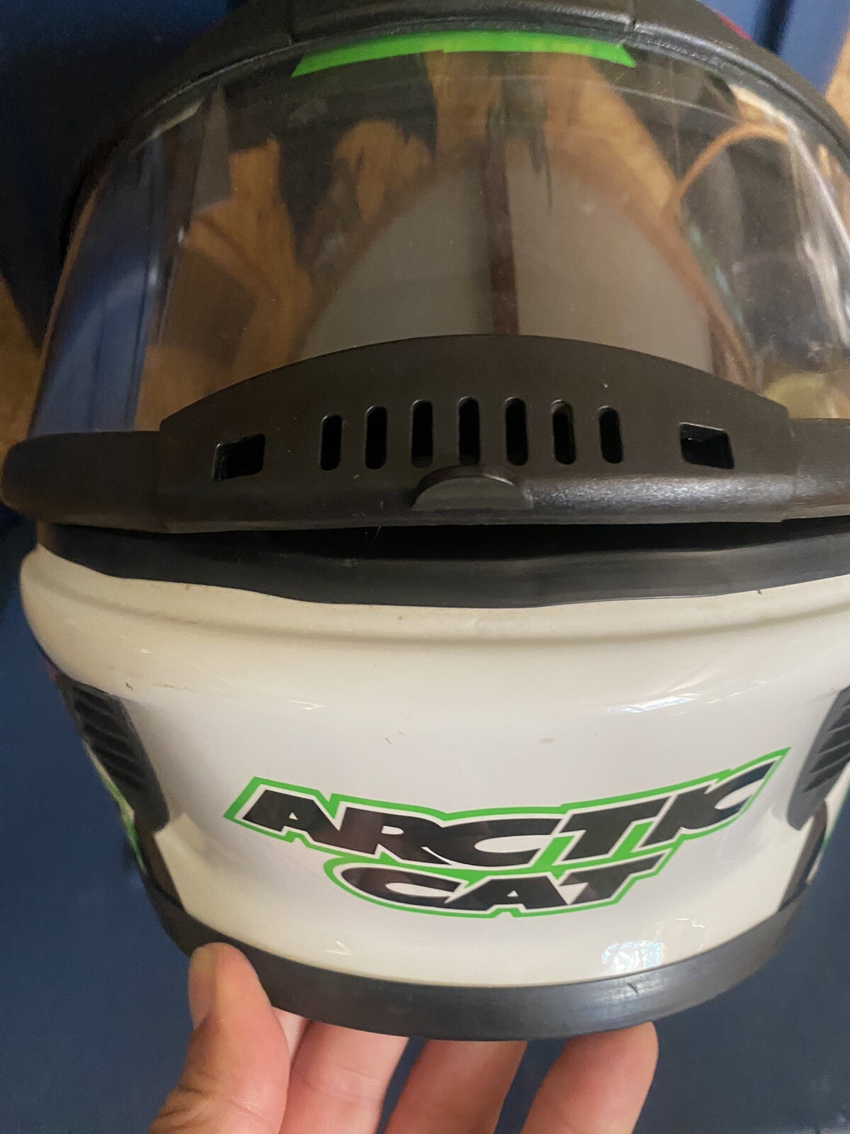Arctic Cat Snowmobile Helmet Large 1999 Style w/ Original Box | eBay
