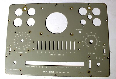 Tube Testers - Vintage Knight Tube Tester