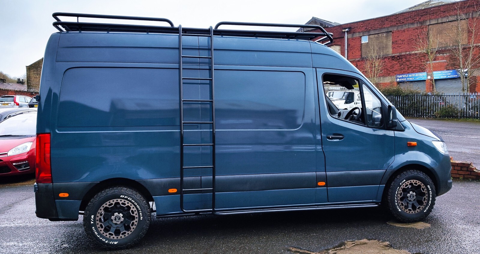 VW Crafter / Mercedes Sprinter / MAN TGE Side Ladder | eBay UK
