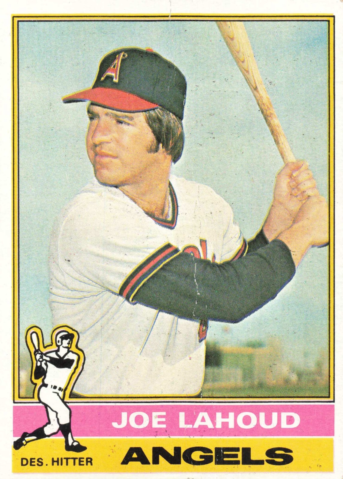 Joe Lahoud California Angels 1976 Topps Baseball Card #612 | eBay