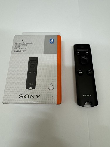 Sony Wireless Bluetooth Remote Commander In Black RMT-P1BT for Digital ...